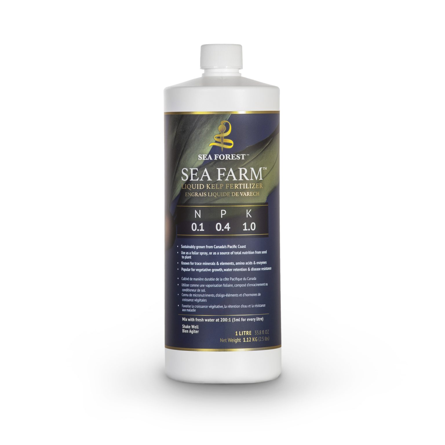 SEA FARM Liquid Kelp Fertilizer - Sea Forest